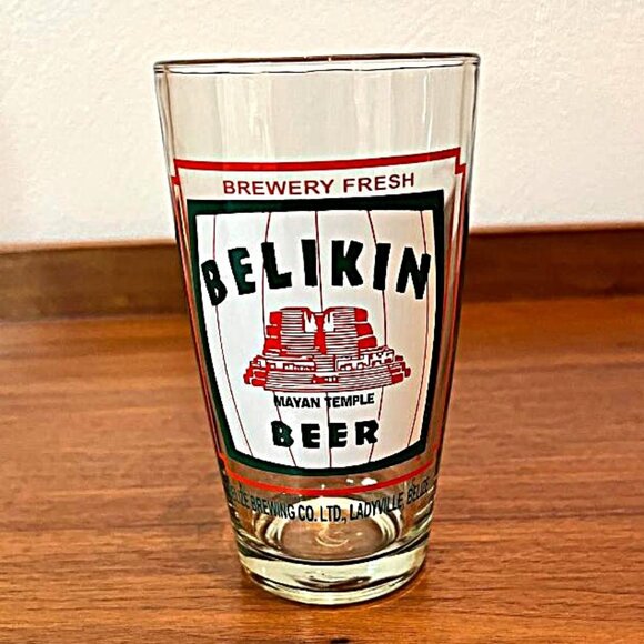 Belikin | Dining | Vintage Belikin Mayan Temple Beer 5 Inch 2 Pint ...